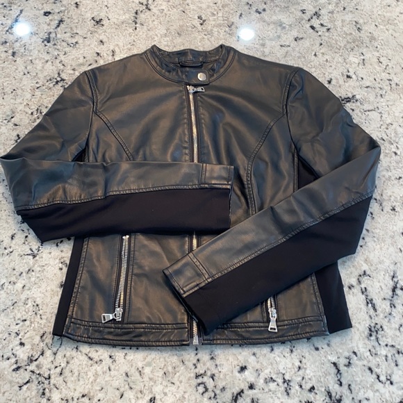 Express | Jackets & Coats | Express Womans Faux Leather Moto Jacket Sp ...